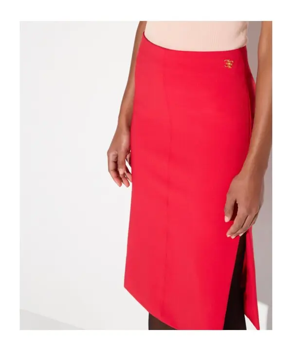 Elisabetta Franchi Slit-detail Skirt