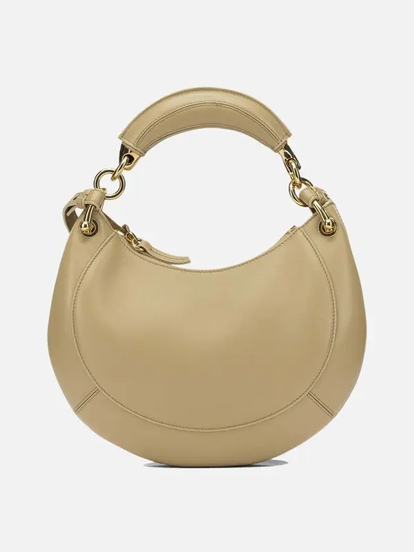 Chloé Marcie Small Hobo Shoulder Bag - Beige