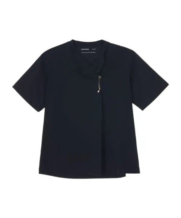 Carven Kilt Pin Detail T-shirt