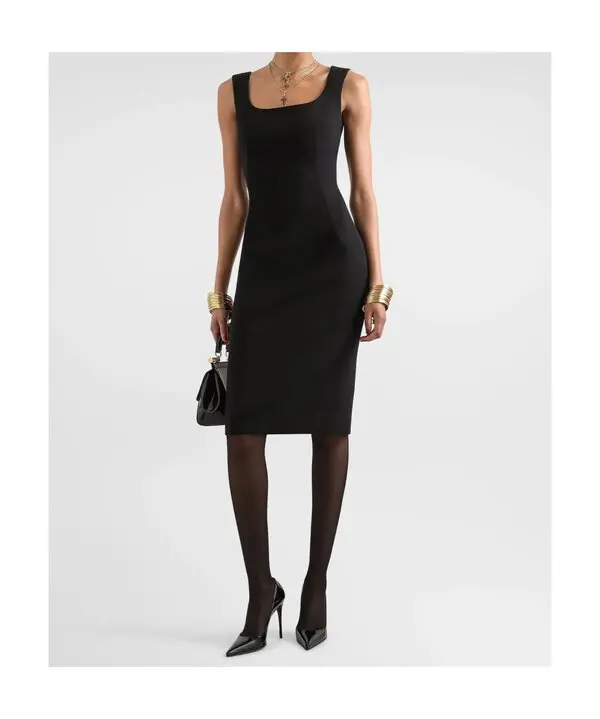 Dolce & Gabbana Dolce Gabbana Sleeveless Midi Dress