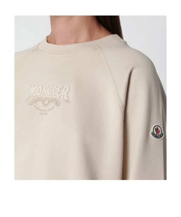 Moncler Logo Embroidered Sweatshirt