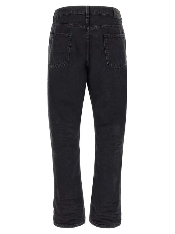Saint Laurent Logo-patch Jeans