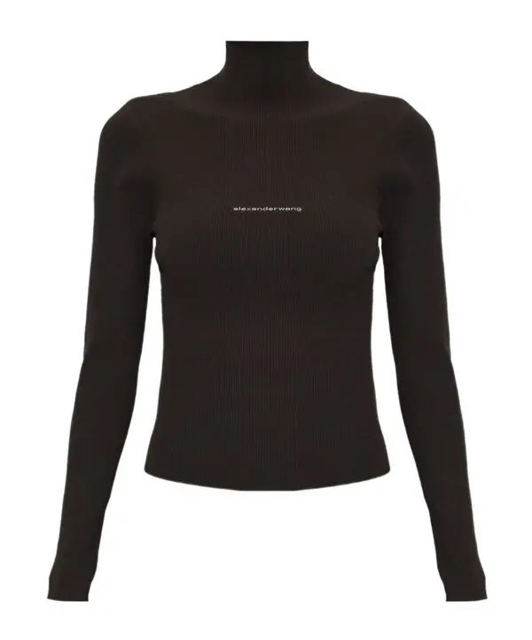 Alexander Wang Turtleneck Knit Top - No