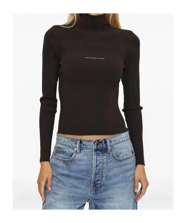 Alexander Wang Turtleneck Knit Top - No