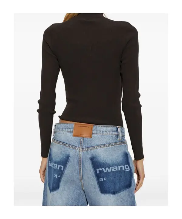 Alexander Wang Turtleneck Knit Top - No