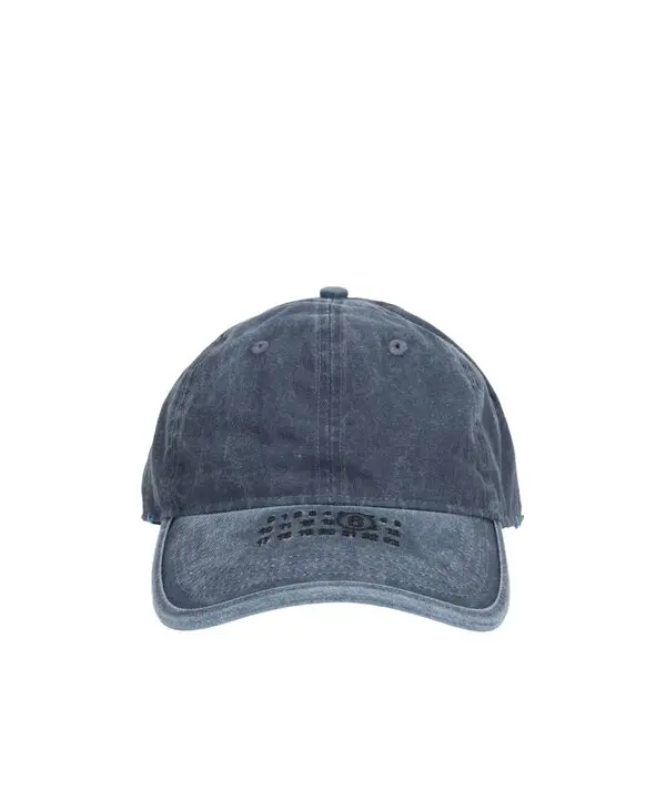 MAISON MARGIELA Numeric Logo-embroidered Baseball Cap - Blue