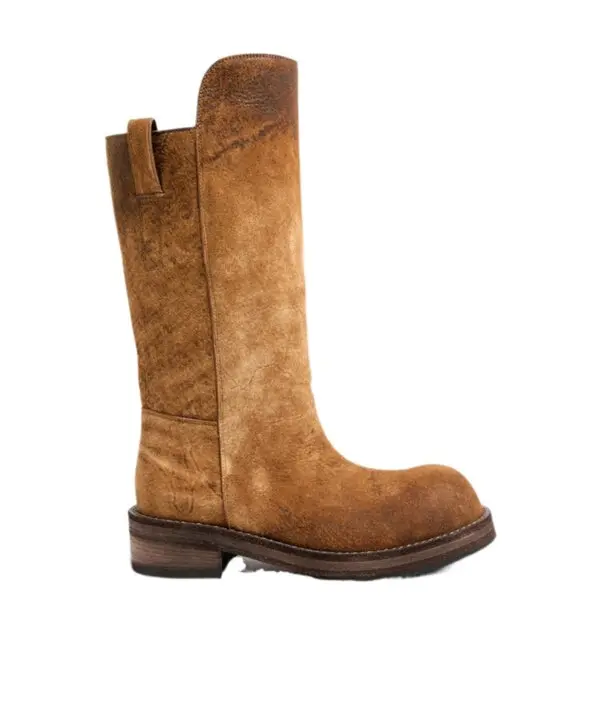 ANN DEMEULEMEESTER Round-toe Tall Boots