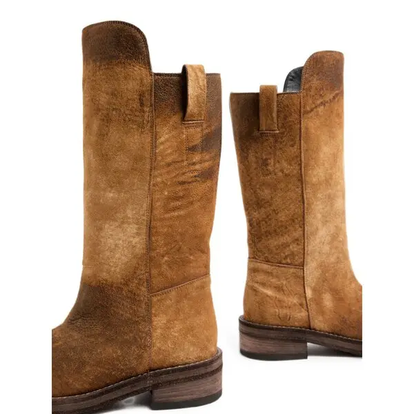 ANN DEMEULEMEESTER Round-toe Tall Boots