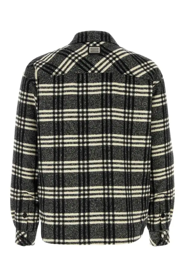 Dolce & Gabbana Dolce Gabbana Checked Overshirt