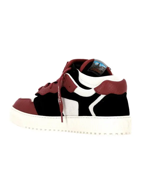Off-White Suede-panelled Sneakers