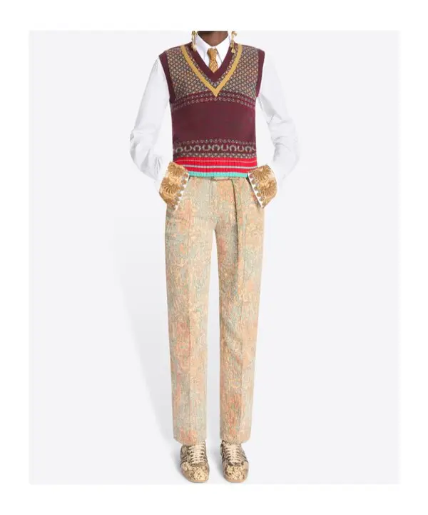 Dries Van Noten Fitted Cashmere Top