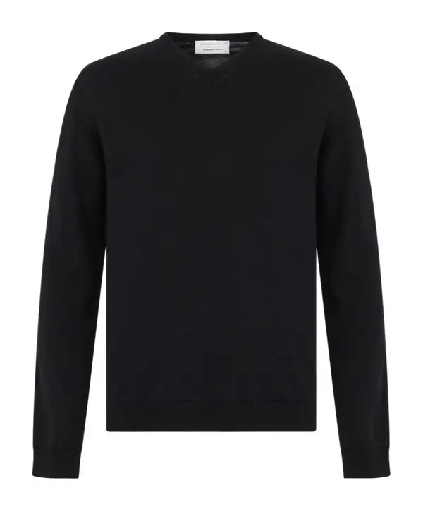 ROBERTO COLLINA V-neck Merino Wool Sweater