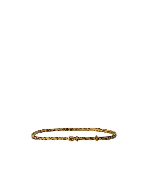 Dries Van Noten Slim Leather Belt