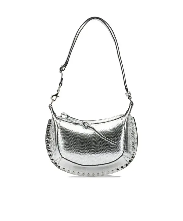 Isabel Marant Étoile Oskan Moon Shoulder Bag - Silver