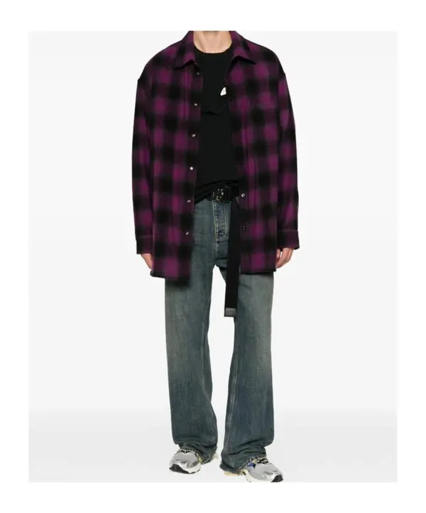 Balenciaga Plaid Shirt