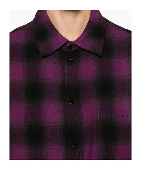 Balenciaga Plaid Shirt