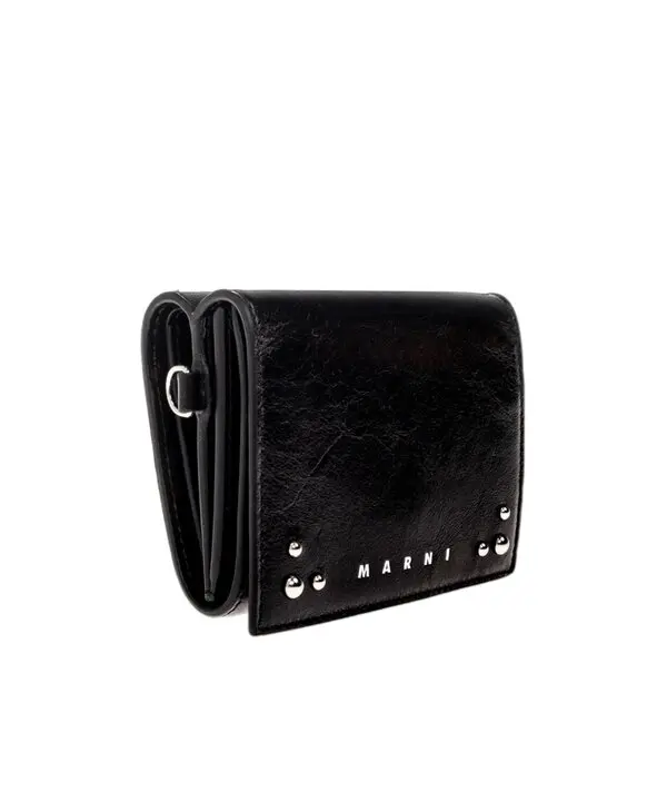 Marni Leather Wallet With Logo
