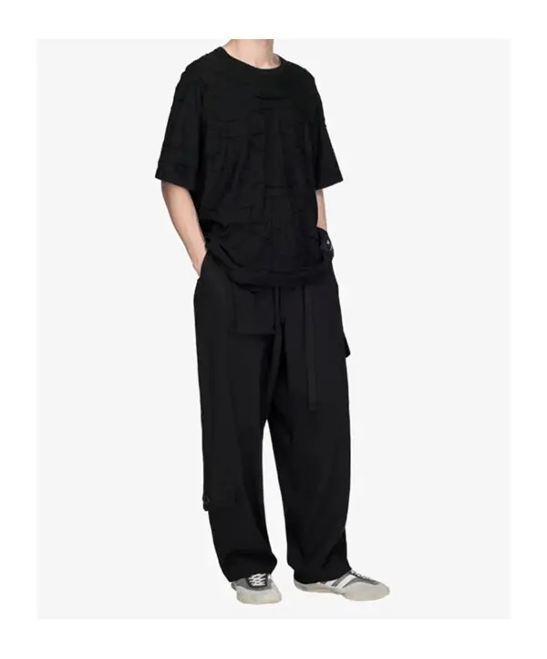 Y3 Tpleated Short-sleeved T-shirt