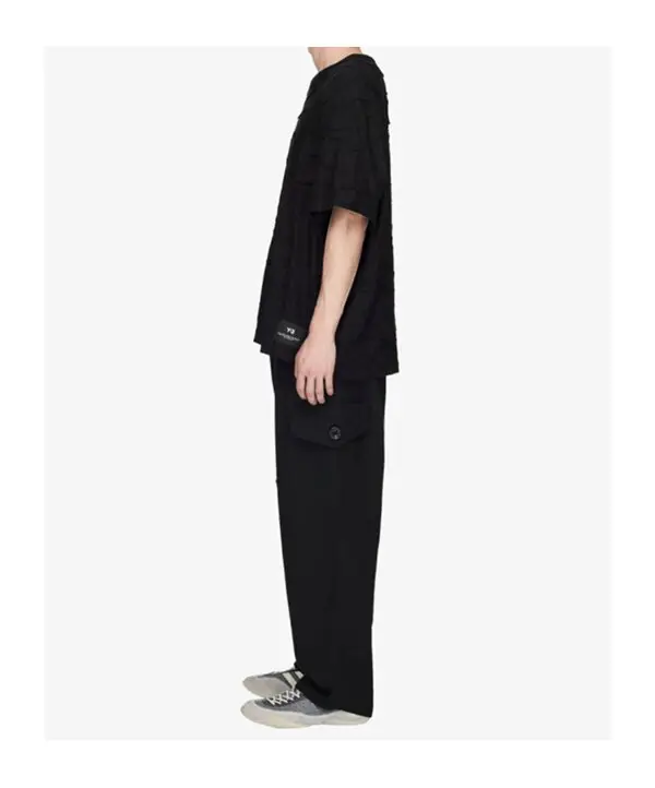 Y3 Tpleated Short-sleeved T-shirt