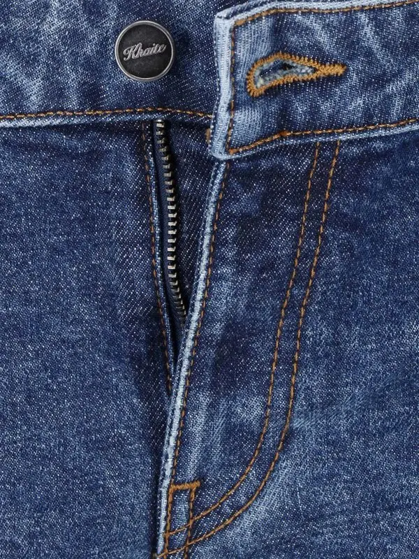 Khaite Mid-rise Flared Jeans