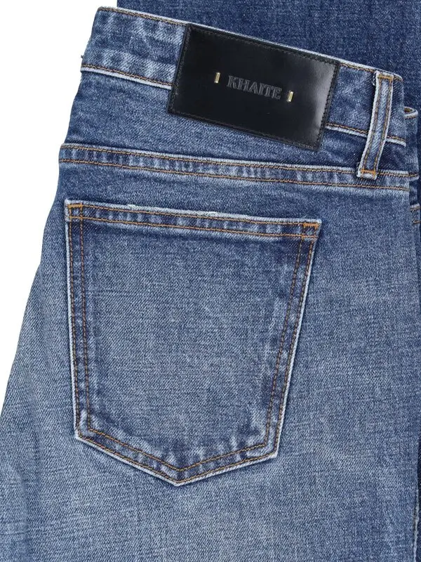 Khaite Mid-rise Flared Jeans