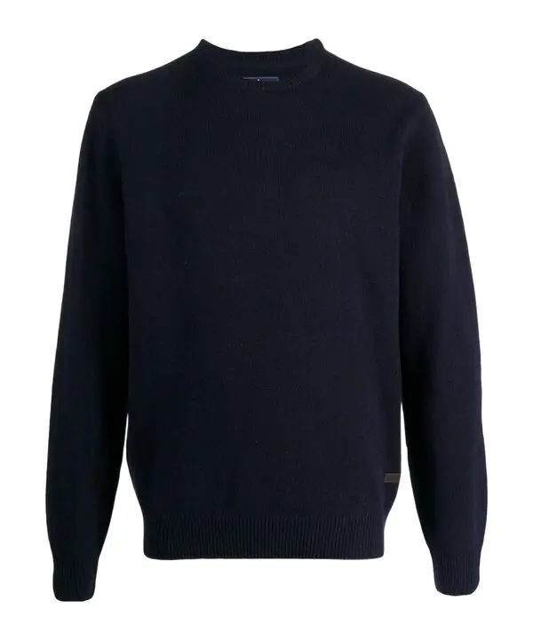 Barbour Patch-elbow Long-sleeve Sweater