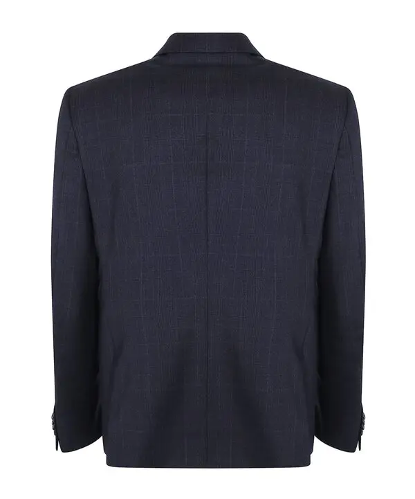 Zegna Check-pattern Wool Suit