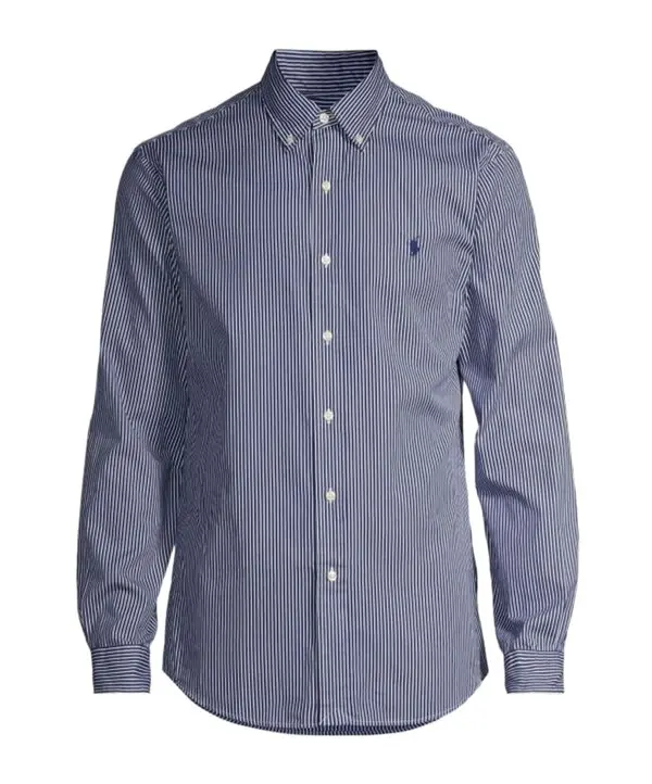 Polo Ralph Lauren Striped Button-down Shirt - Blue