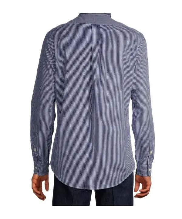 Polo Ralph Lauren Striped Button-down Shirt - Blue