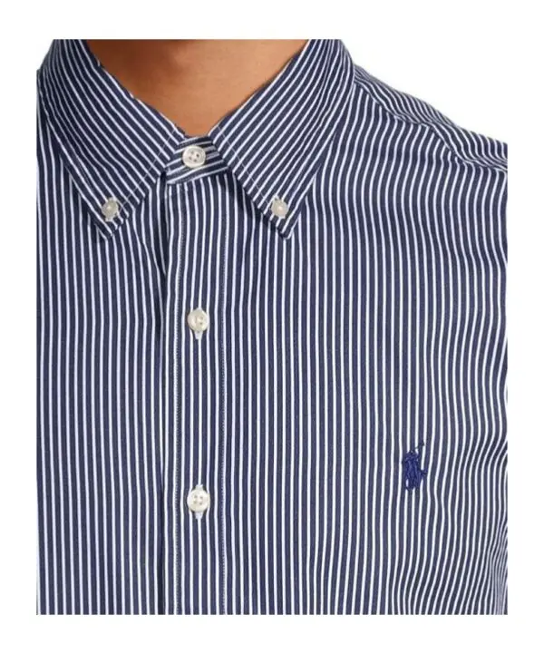 Polo Ralph Lauren Striped Button-down Shirt - Blue