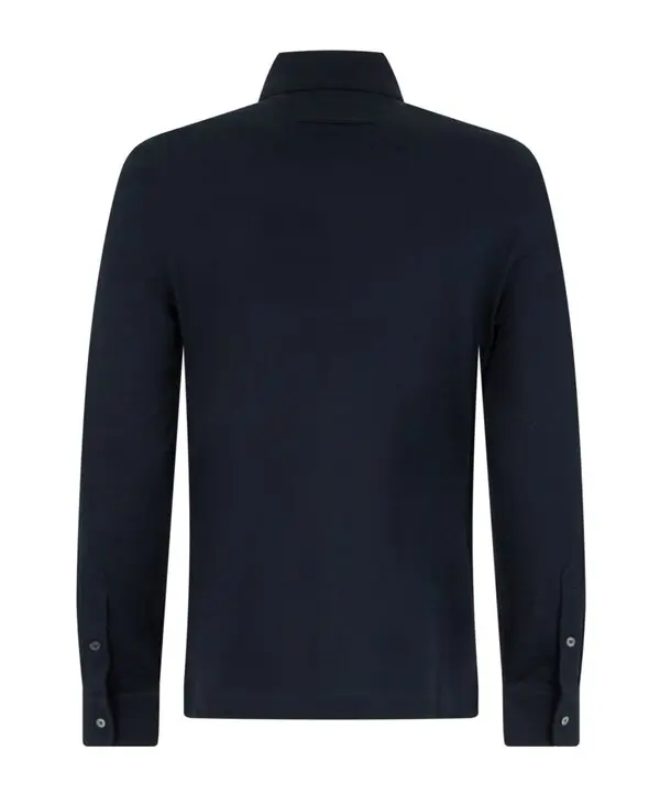Zegna Long-sleeve Polo Shirt - No