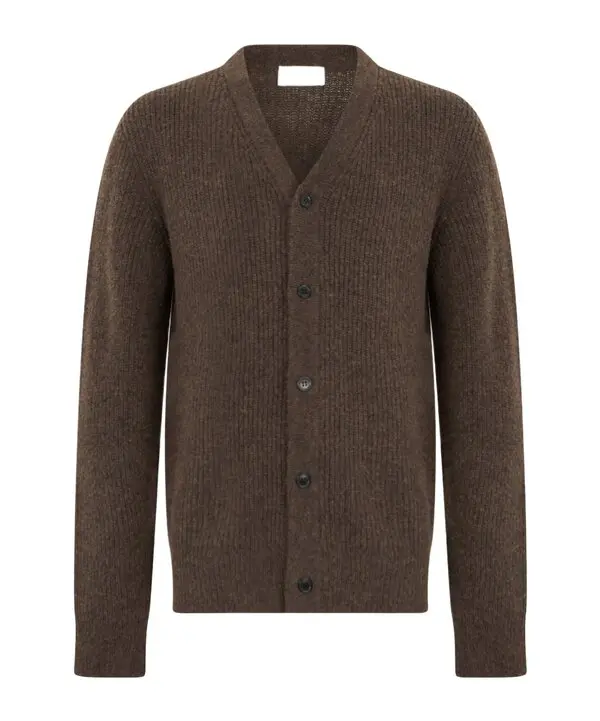 ROBERTO COLLINA Wool-blend Cardigan