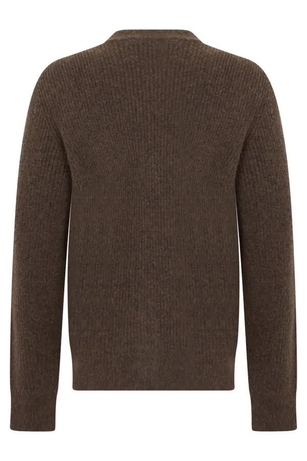 ROBERTO COLLINA Wool-blend Cardigan
