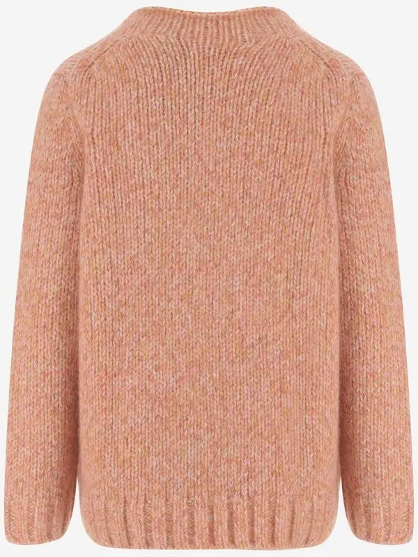 Arch4 Crew-neck Long-sleeve Knit Top