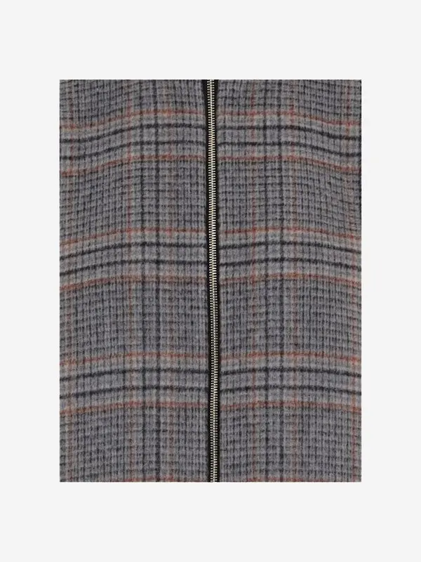 DARKPARK Checked Zip-up Jacket
