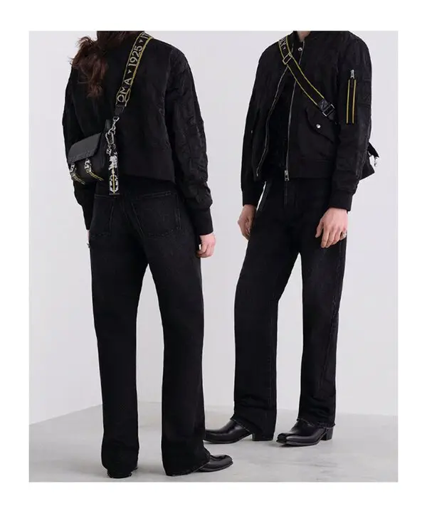 Fendi Blouson Nylon Bomber Jacket