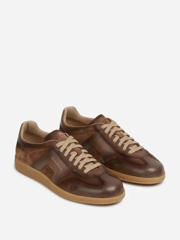 Santoni Dbs Oly Lace-up Sports Shoes