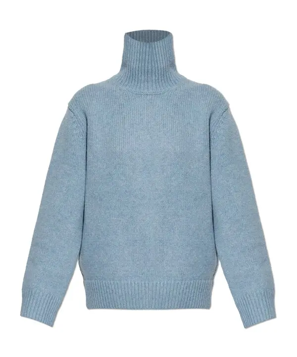 TOTEME Long-sleeve Knit Top - Light Blue