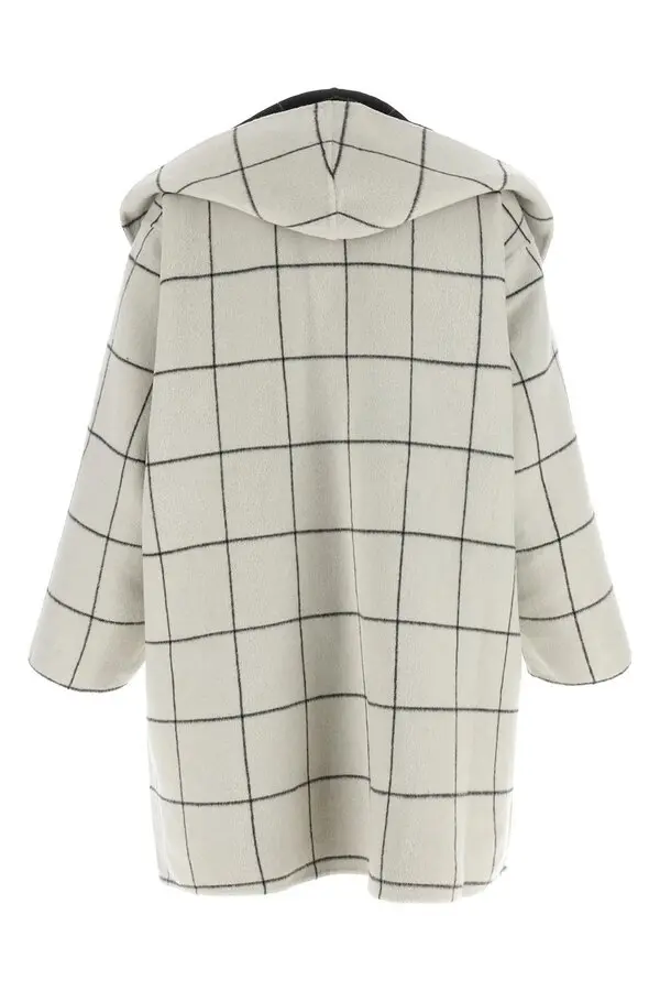 TOTEME Check-pattern Hooded Coat