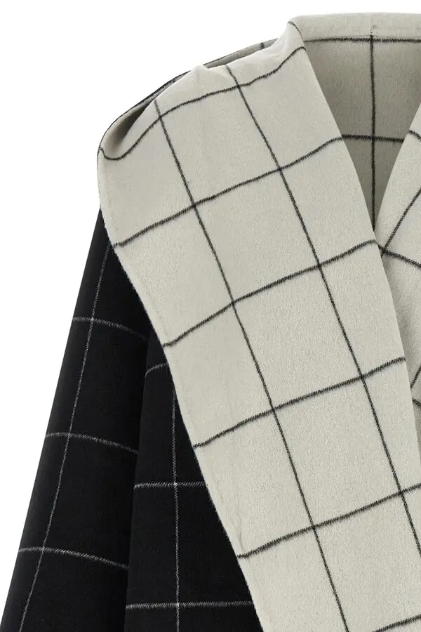 TOTEME Check-pattern Hooded Coat