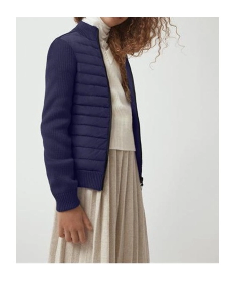 Canada Goose Logo Patch Knitted Jacket