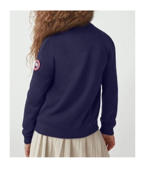 Canada Goose Logo Patch Knitted Jacket