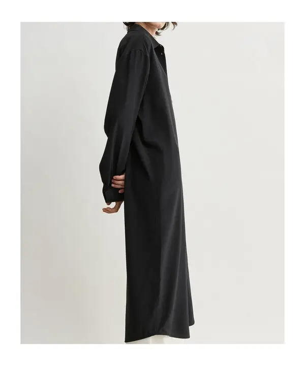 TOTEME Silk Shirt Midi Dress