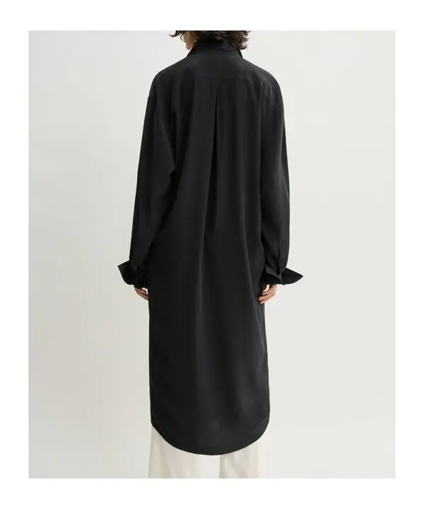 TOTEME Silk Shirt Midi Dress