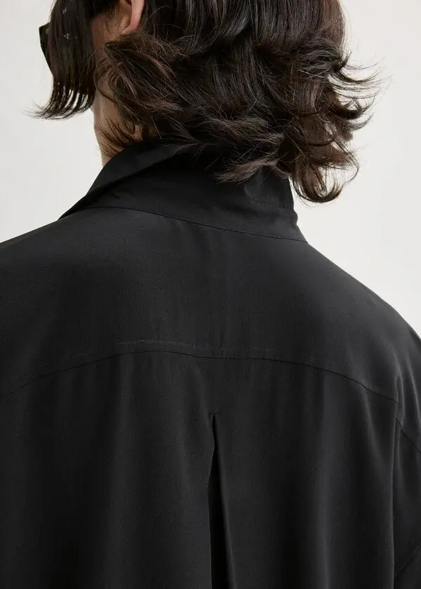 TOTEME Silk Shirt Midi Dress