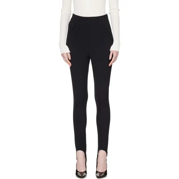 MUGLER Stirrup-cuff Slim-fit Trousers