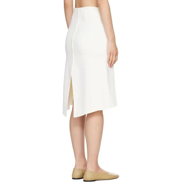 TOTEME Buttoned-back Midi Skirt