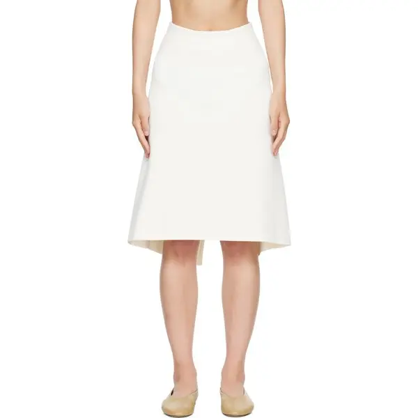 TOTEME Buttoned-back Midi Skirt