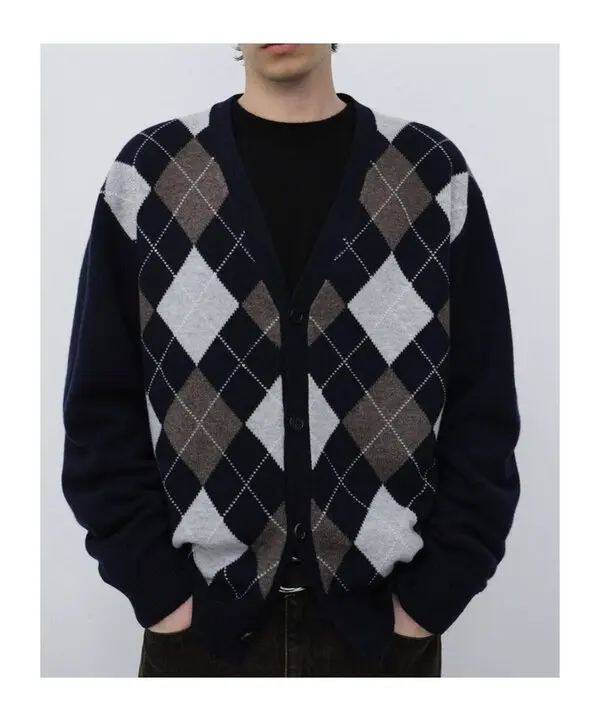 DUNST Long-sleeve Knit Cardigan