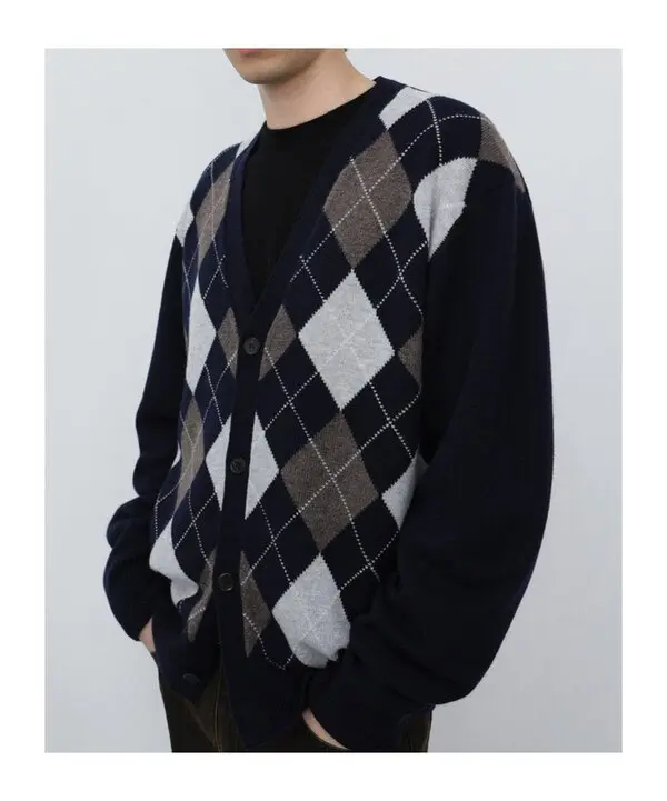 DUNST Long-sleeve Knit Cardigan